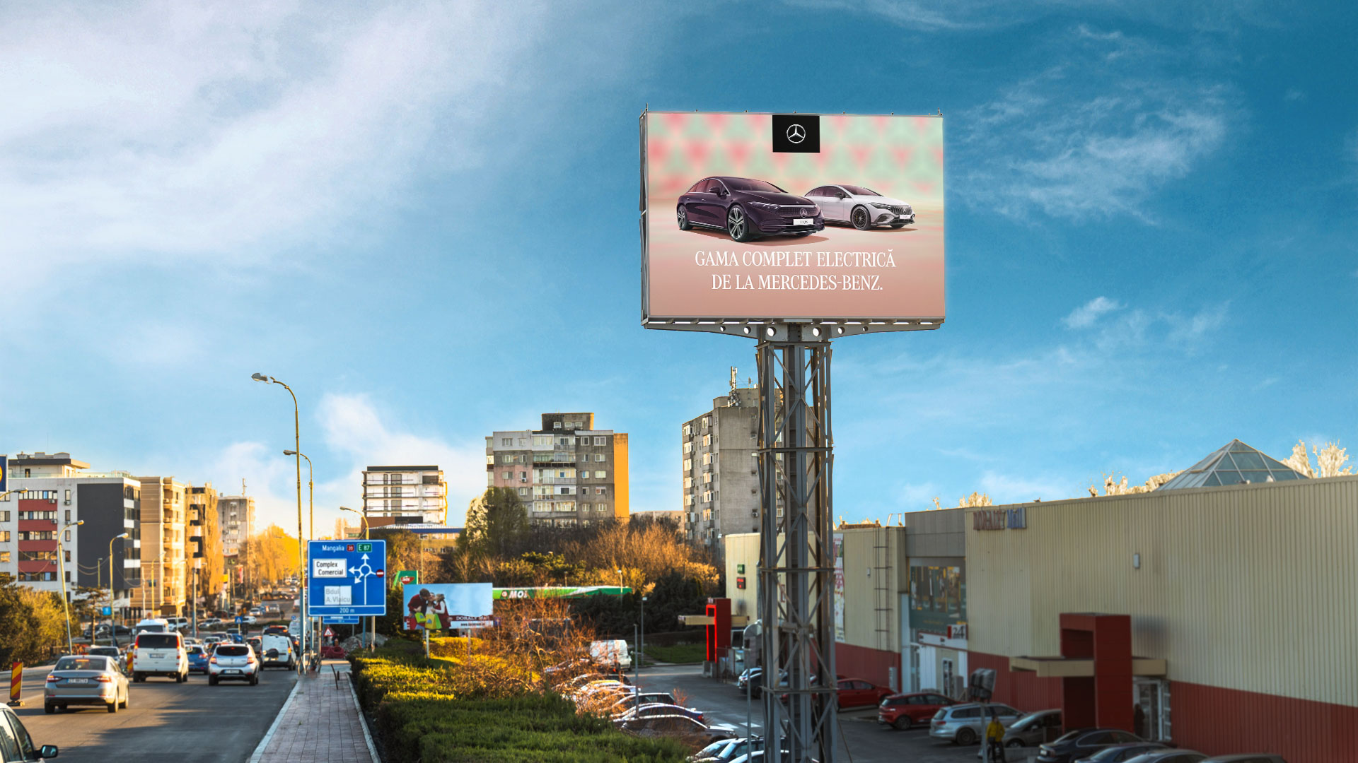 Billboard digital @ Doraly față Centru | WINK